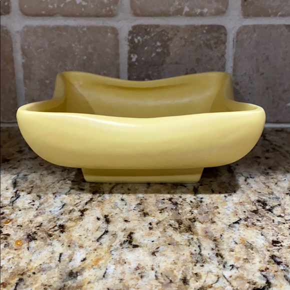 Mccoy | Accents | Vintage Mccoy Yellow Pottery Dish | Poshmark